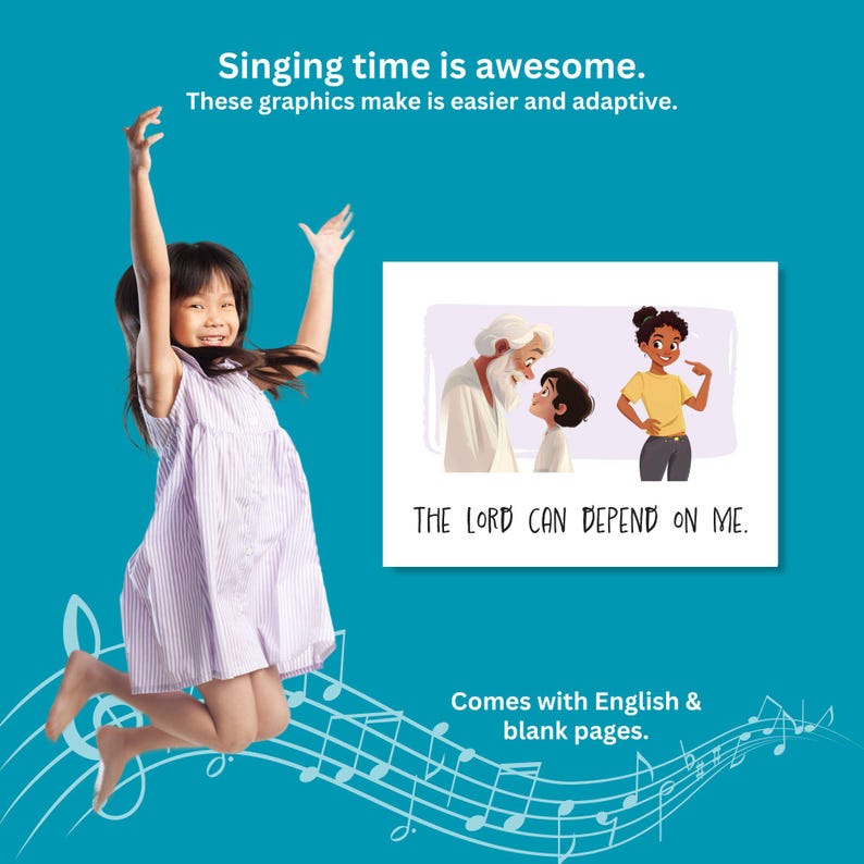 I Will Be Valiant Song Chart: LDS Primary Singing Time (digital ...