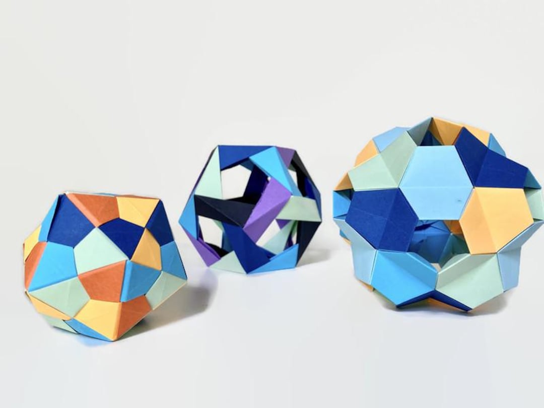 Origami Art Unique Centerpiece for Parties Handmade Birthday Gift Set ...