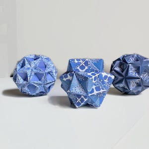 Origami Art Made by Teen Party Decoration Handmade Gift Set of 2 or 3 ...