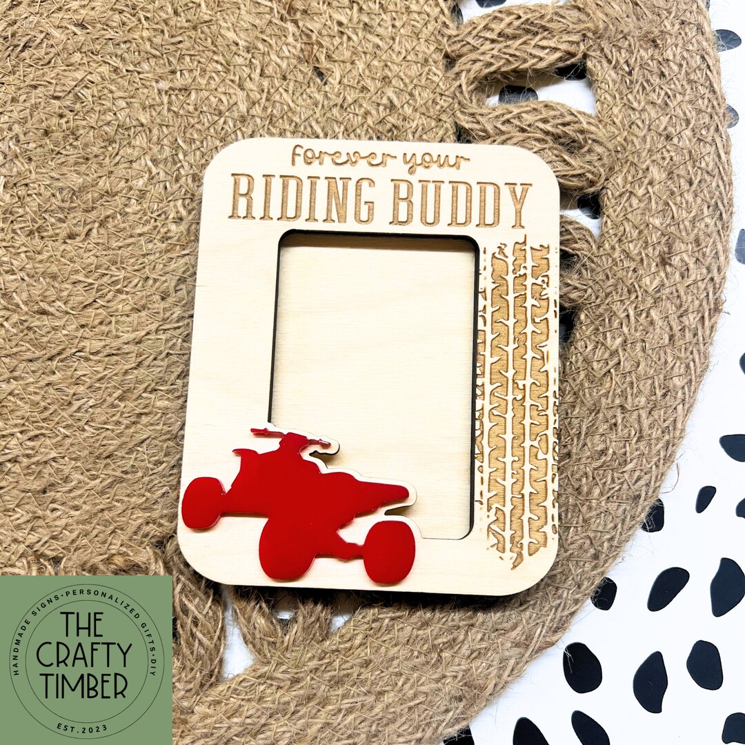4 Wheeler Photo Frame Magnet - Four Wheeler Photo Frame Magnet - ATV ...