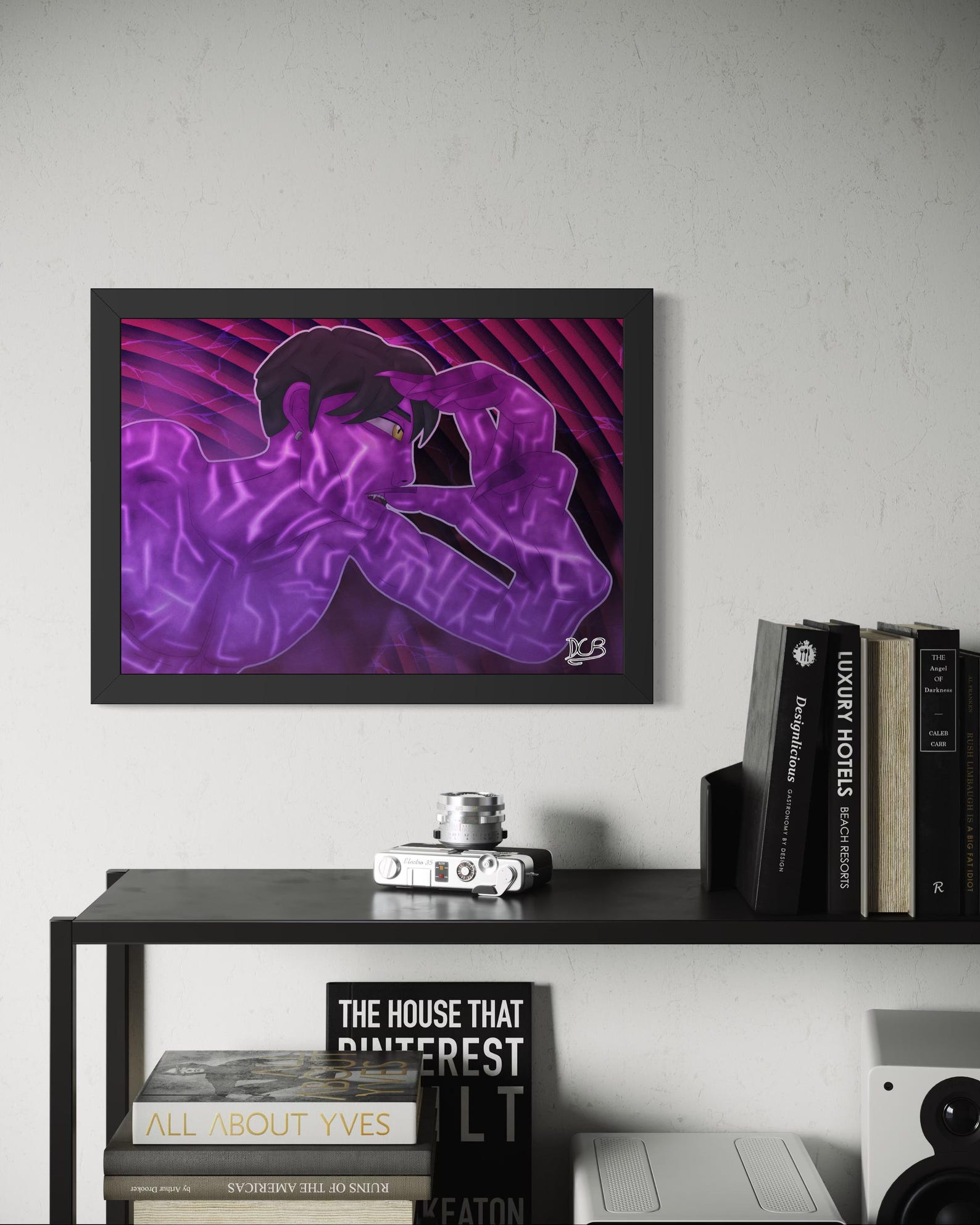 Demon Jinu (2025) | Daniel Craft - Artist | Digital Artwork | Unframed ...