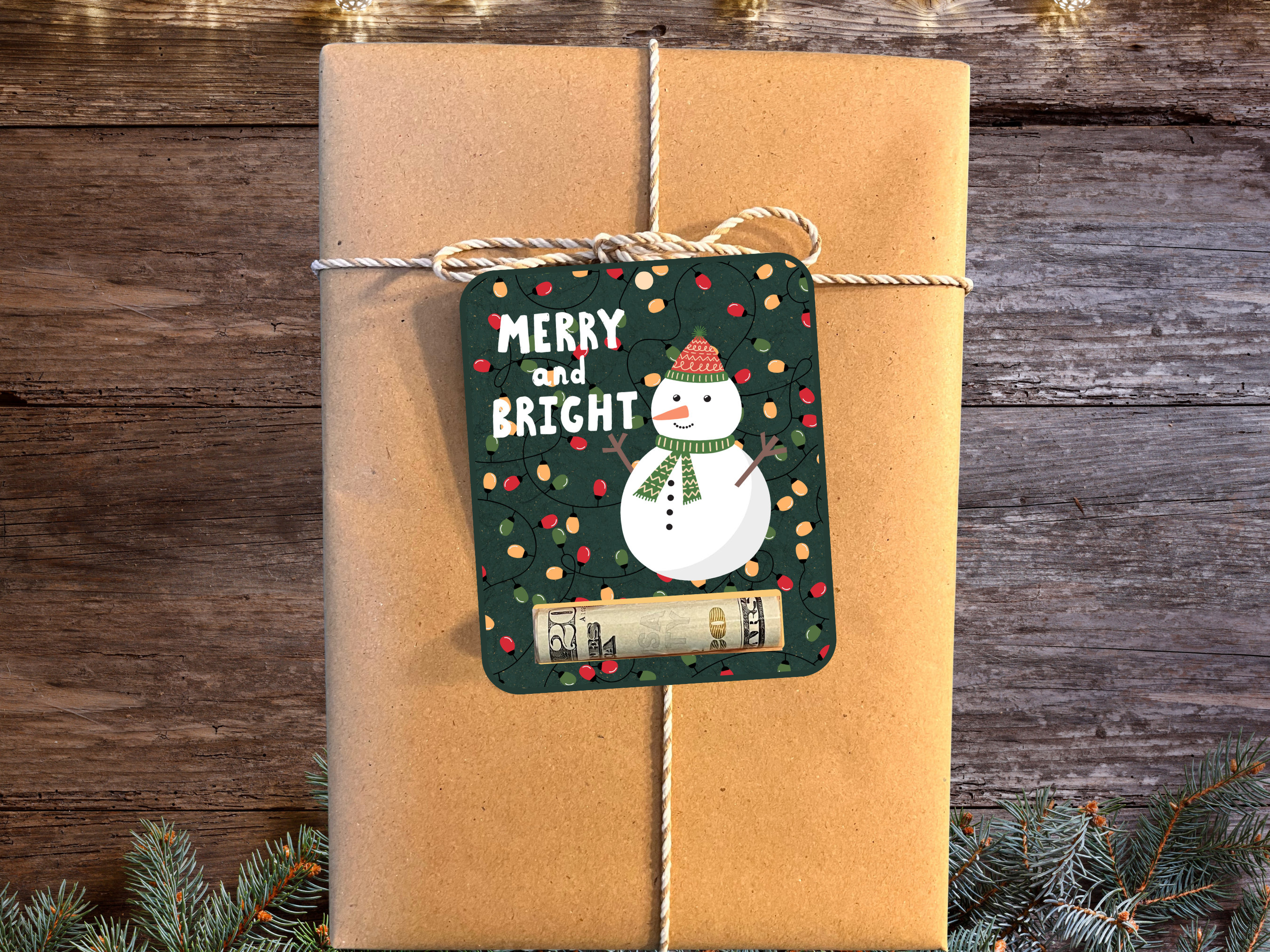 Christmas Money Card, Christmas Money Holder, Money Card, Money Gift ...
