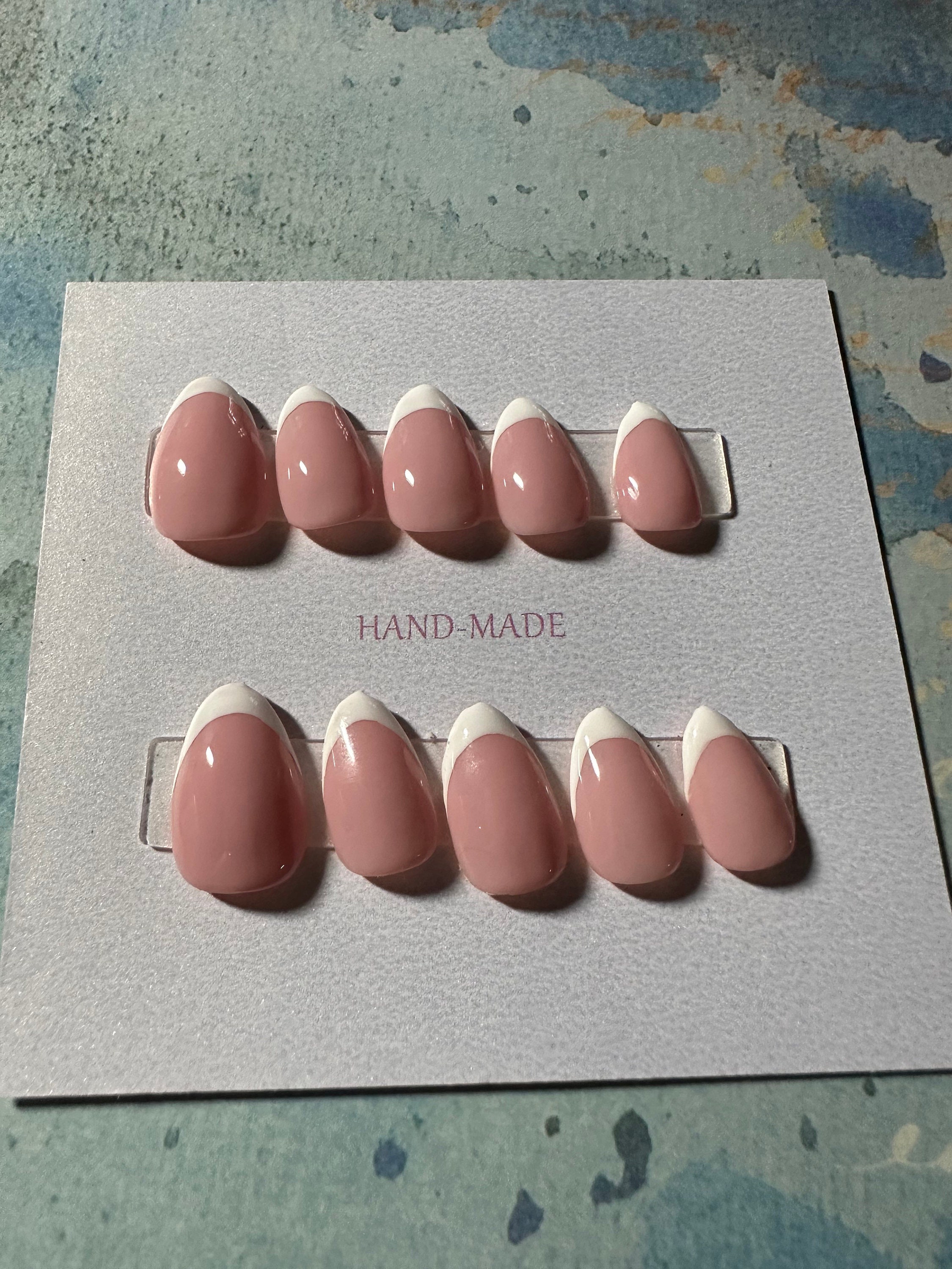 French Tip - Custom Colors Available - Etsy