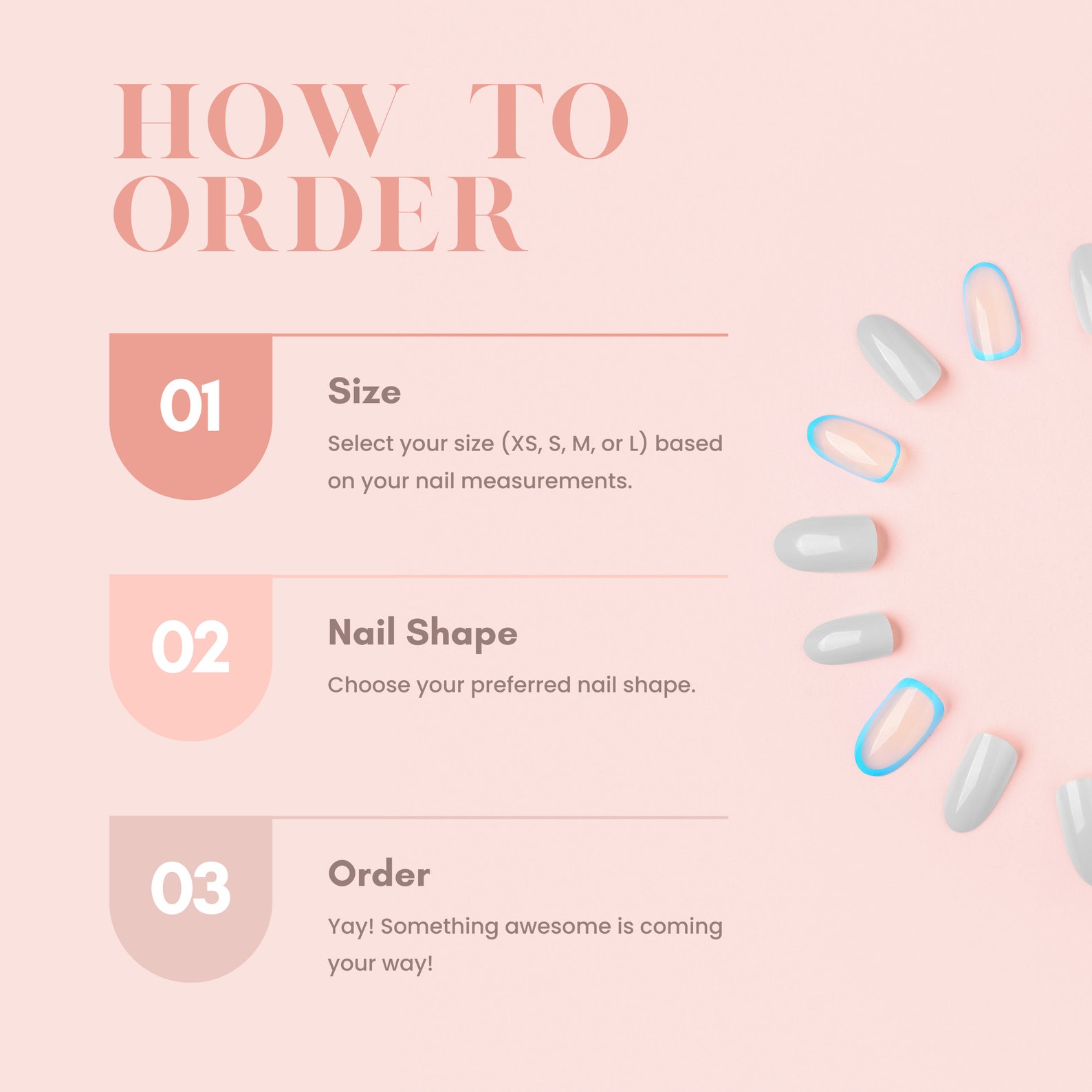 Magnetic Checkerboard French Tips Press on Nails - Etsy