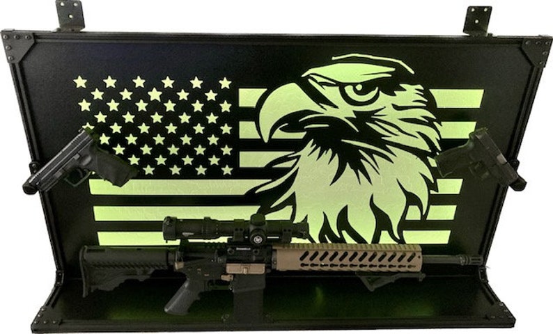 Customizable Gun Wall Decor Personalized Firearm Display Custom Gun ...