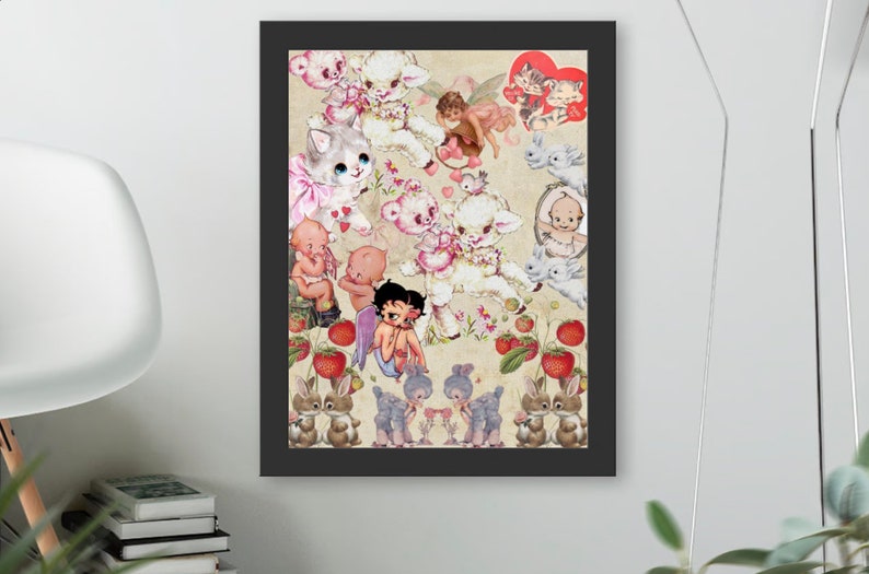 Cute Baby Animal Collage - Etsy
