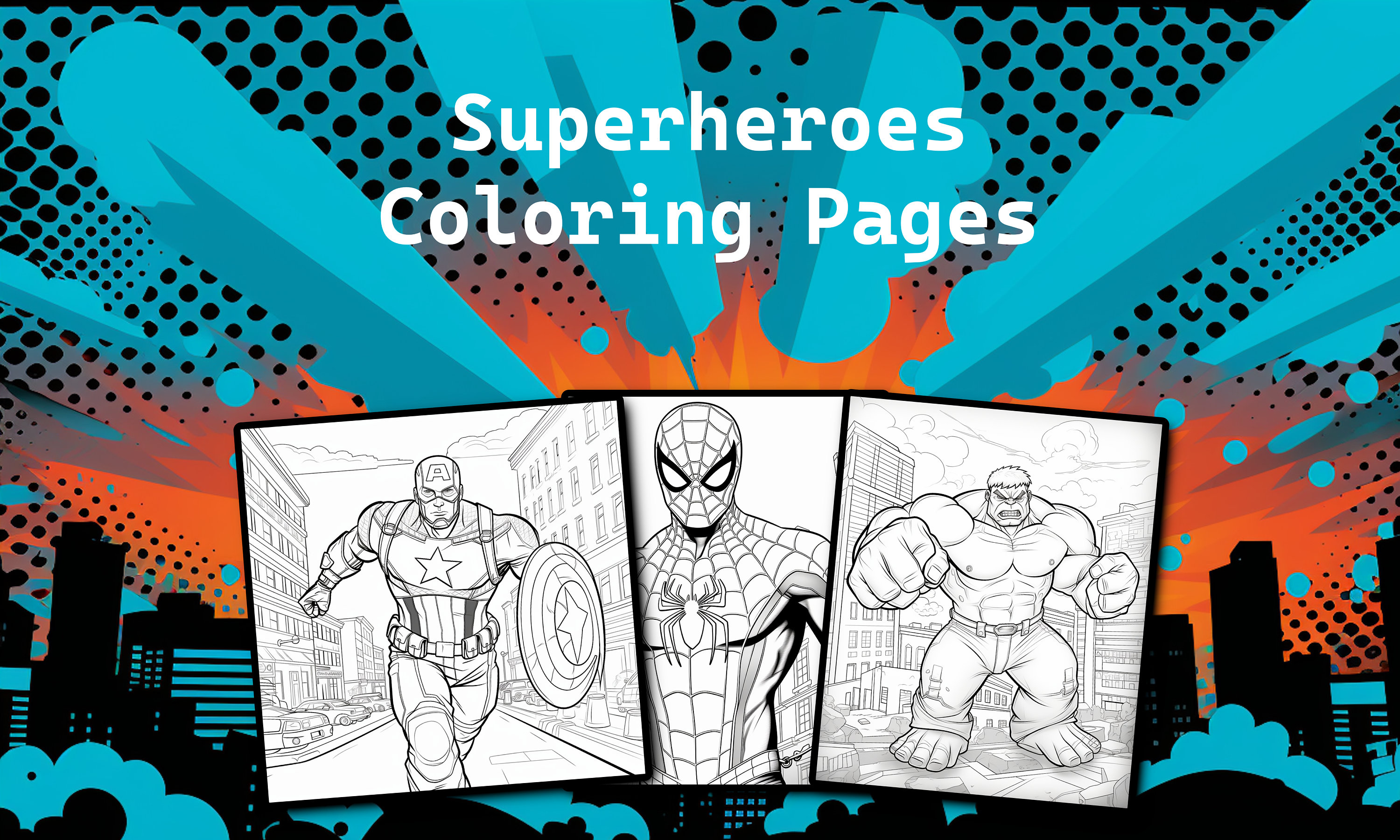 30 SUPERHEROES Coloring Pages / Legendary Heroes Coloring Pages ...
