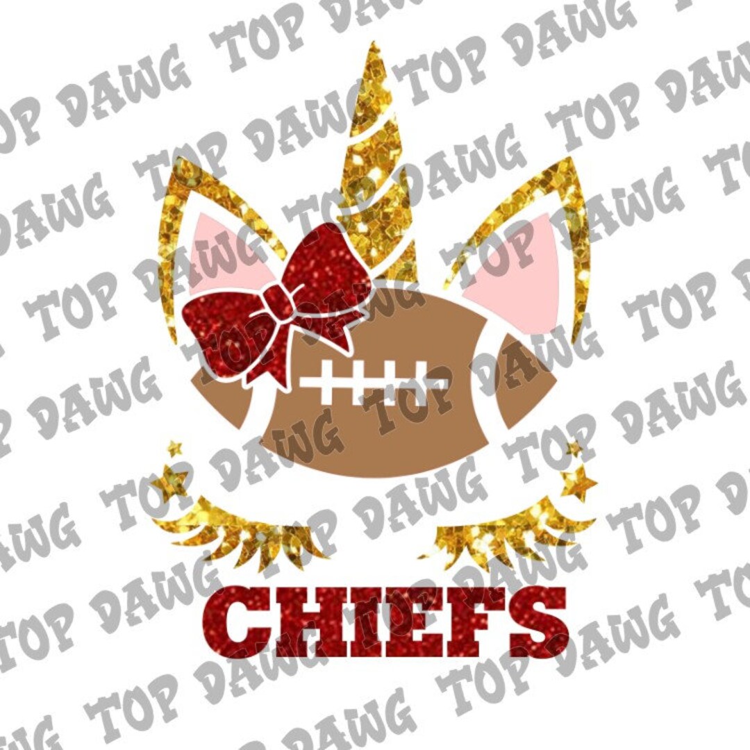 Football Unicorn Kansascity Cute Design Digital Download Football SVG ...