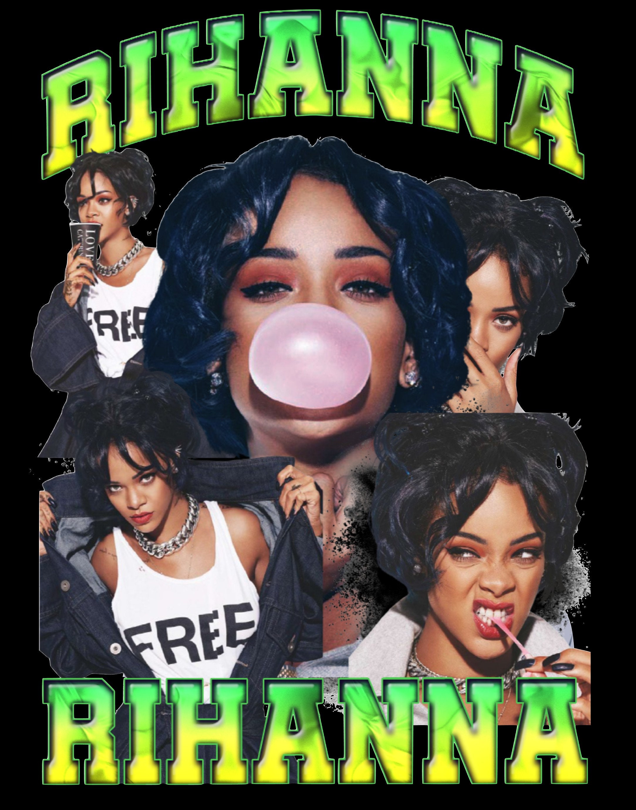Female Rapper/singer Digital Download Design PNG Format - Etsy