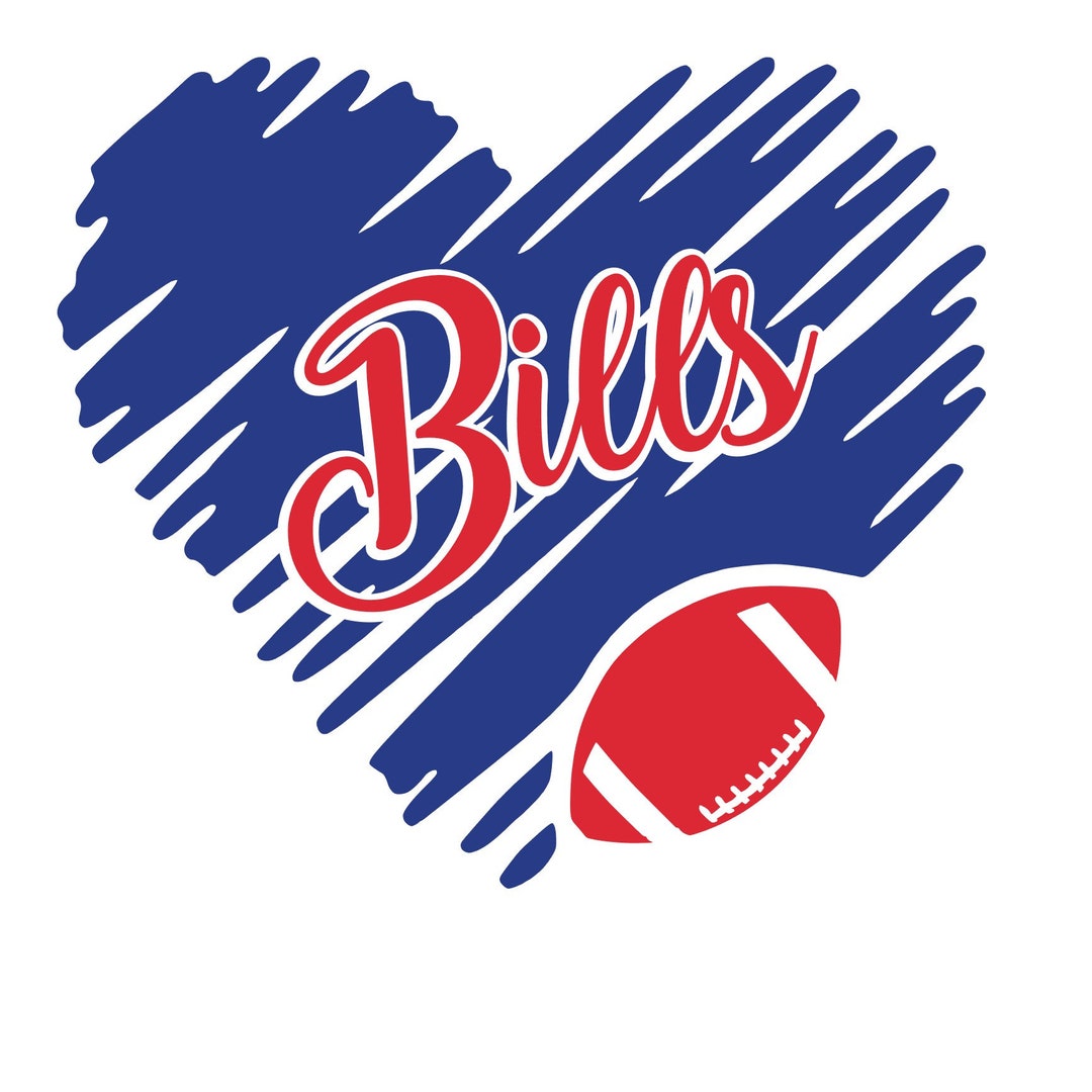 Football Heart Design Digital Download Football SVG PNG DTF Jpg - Etsy