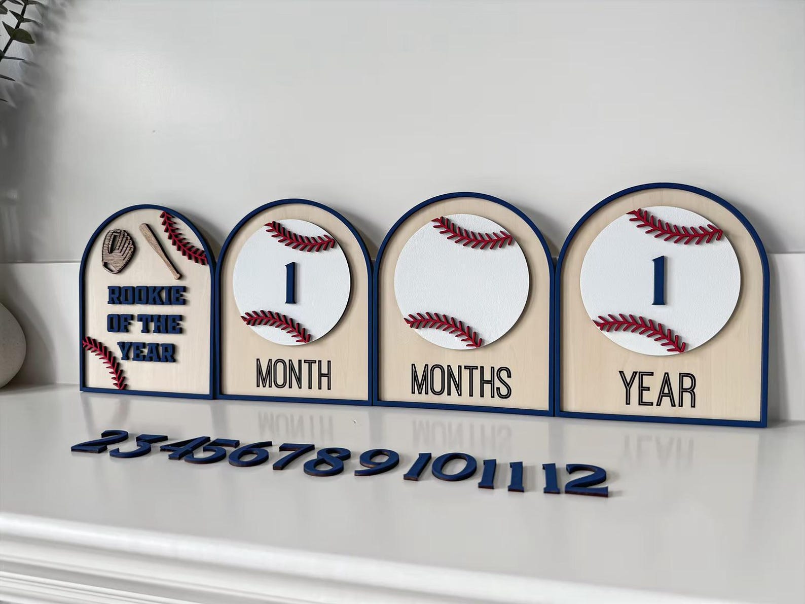 Baseball Theme Milestone Markers Baseball Milestone Discs Baseball Baby ...