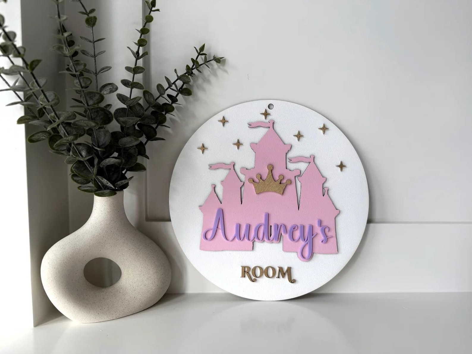 Princess Castle Name Sign Princess Door Sign Girls Door Sign Girls ...