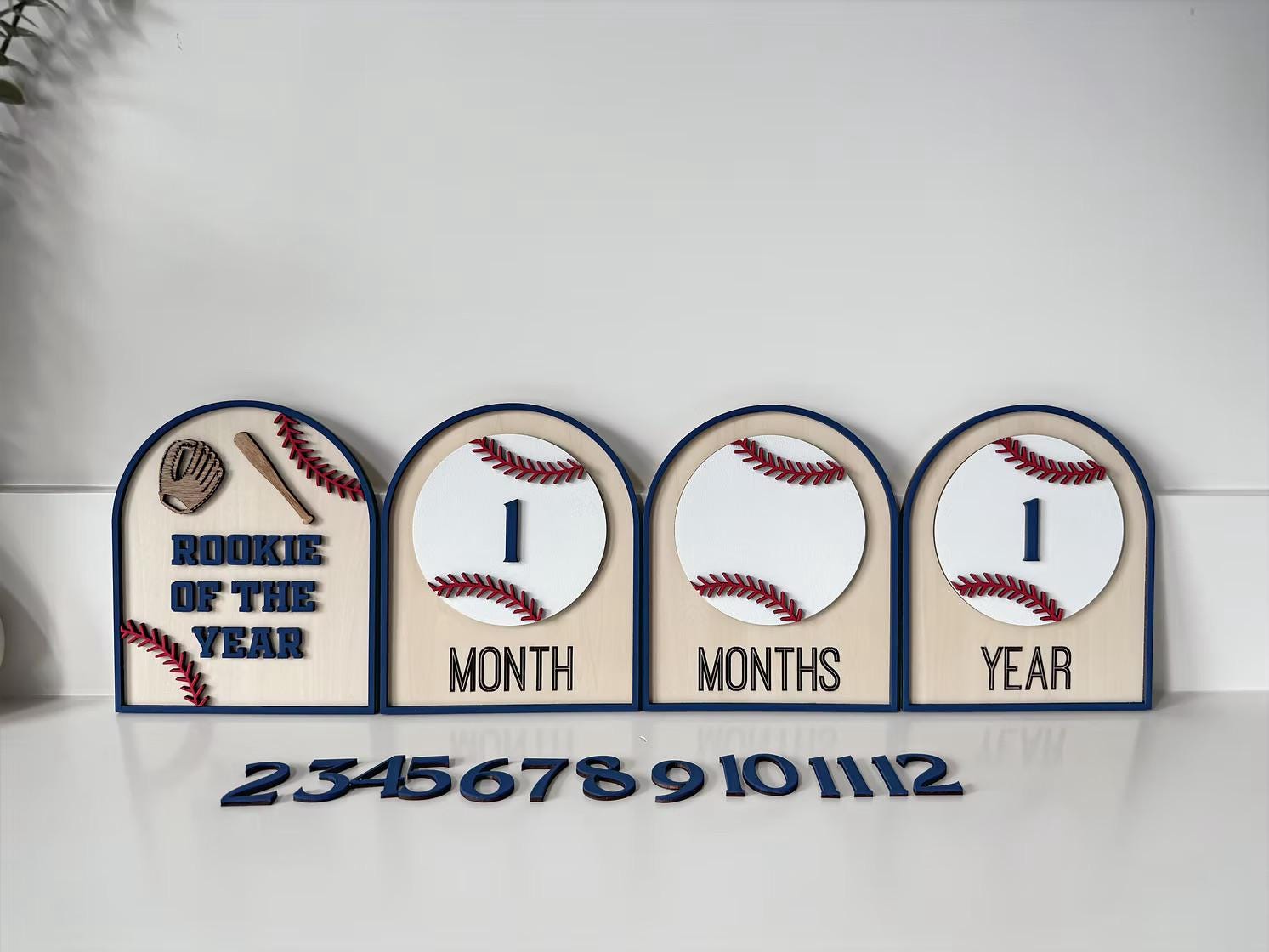 Baseball Theme Milestone Markers Baseball Milestone Discs Baseball Baby ...