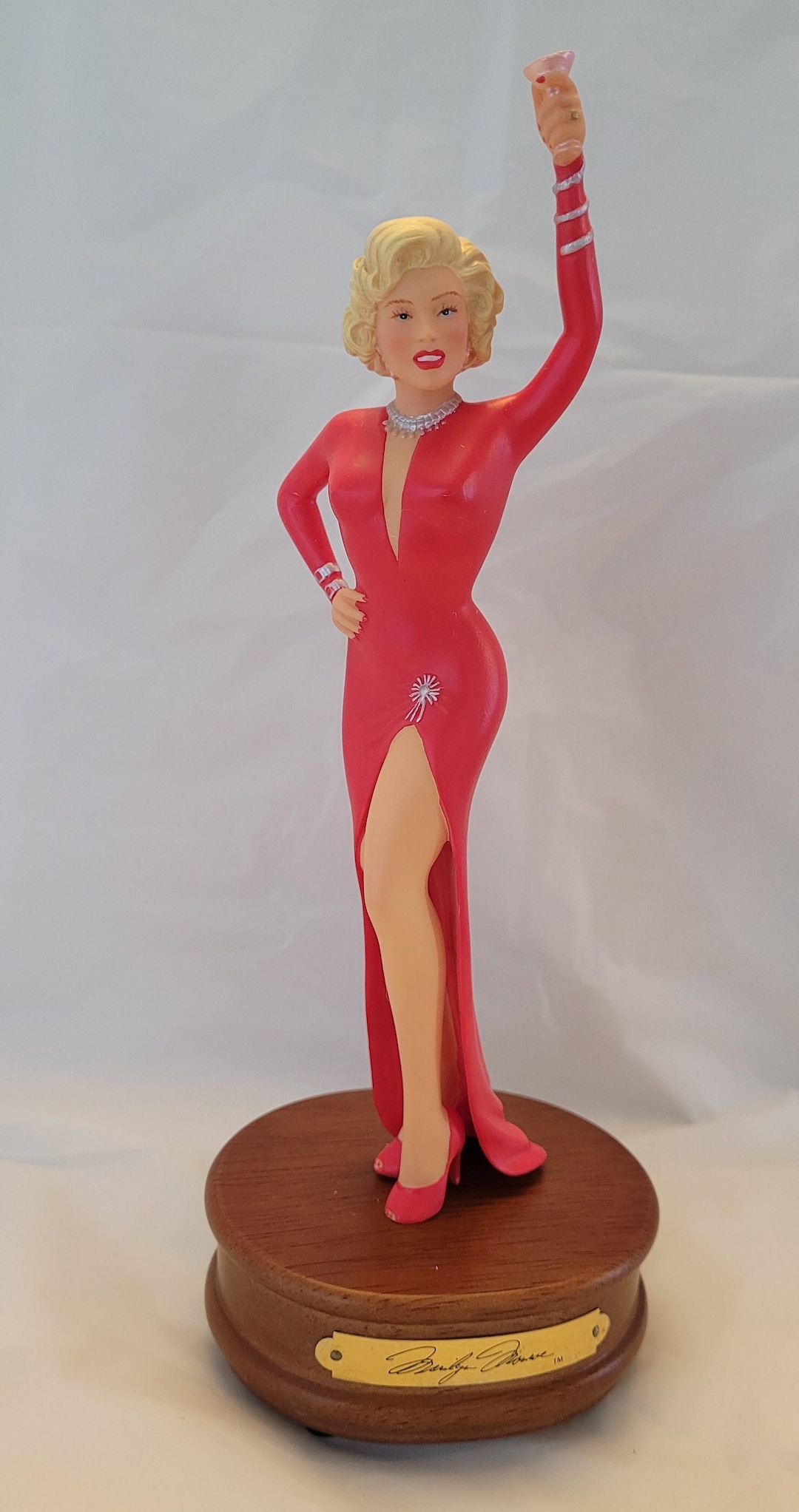 Marilyn Monroe Musical Figurine by PSC International Corp. Music Box ...