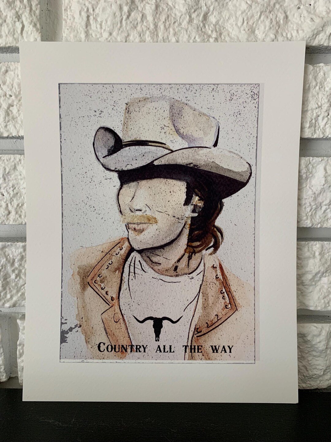 Country All the Way Poster - Etsy