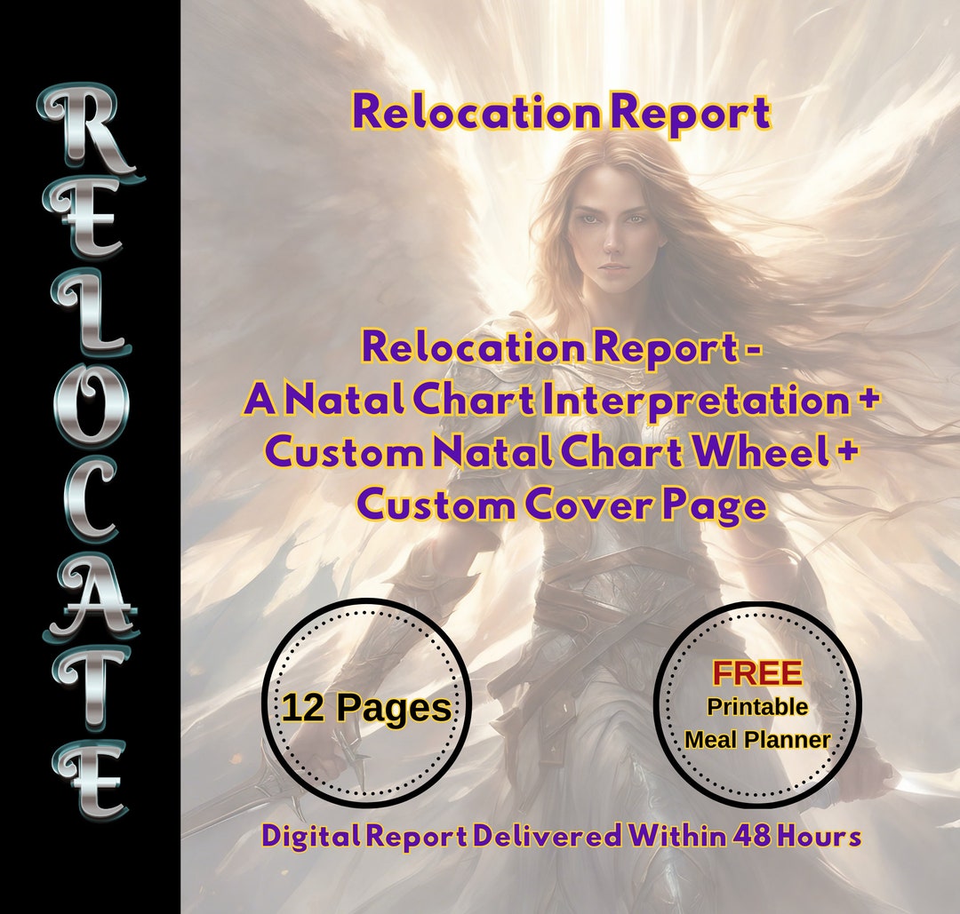 Custom Relocation Report up to 5 Locations Astrolocality Report Unique ...