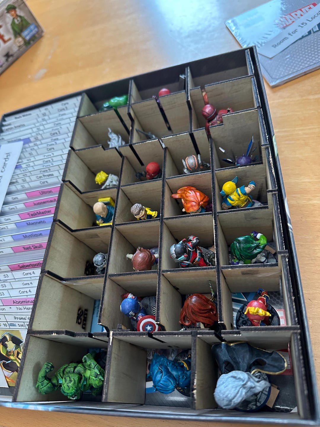 Marvel United Basic Insert - Store 25+ Characters in One Core Box ...