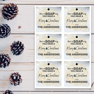 Neighbor, Teacher, Hostess Gift, Printable Tags for Soap Bottles ...