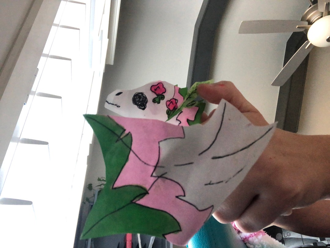 Mini Custom Dragon Puppets - Etsy