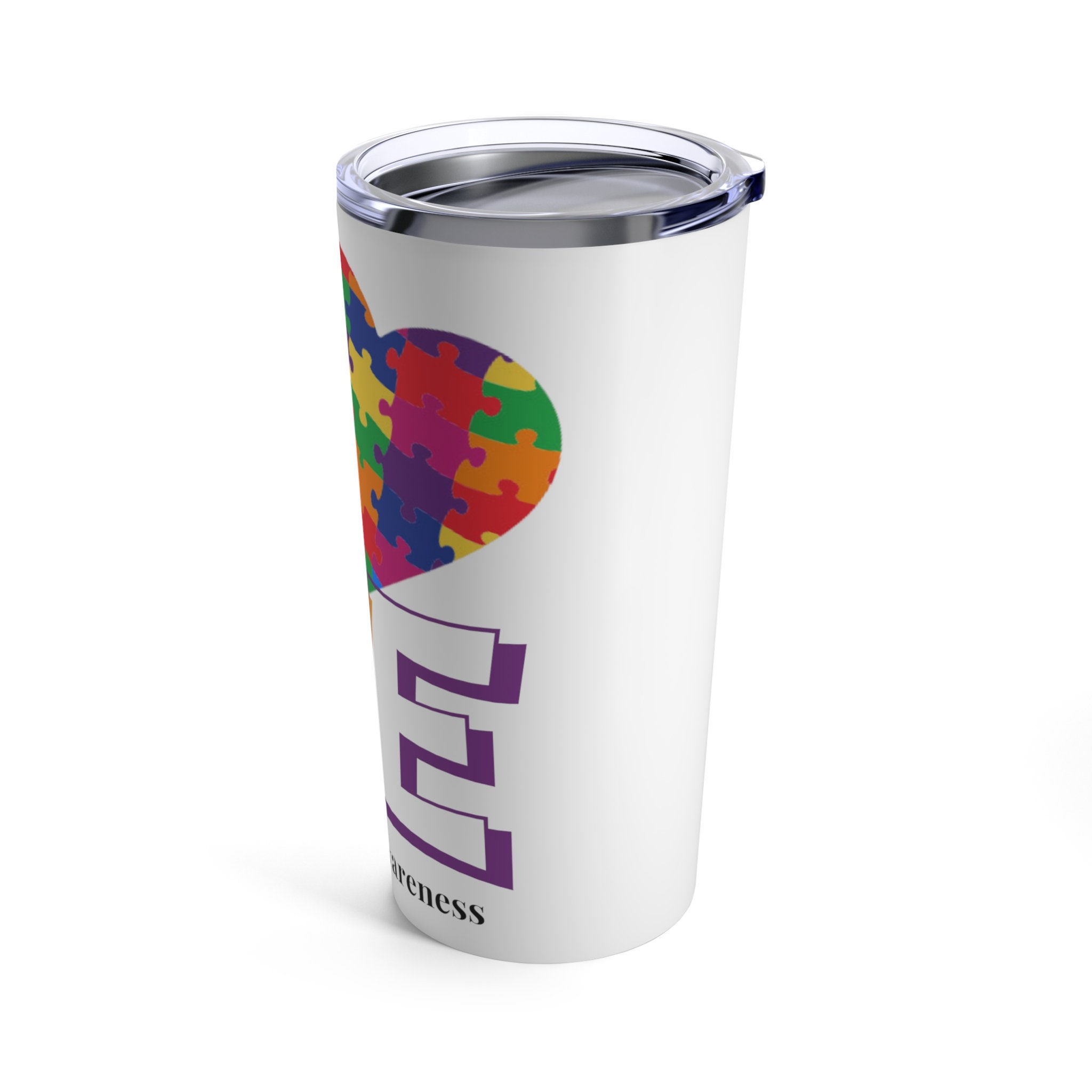 Autism Support Tumbler 20oz Love Autism Awareness - Etsy