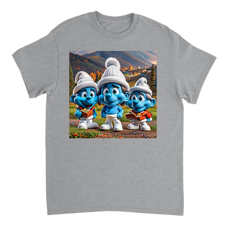 Smurfs T-shirt - Etsy