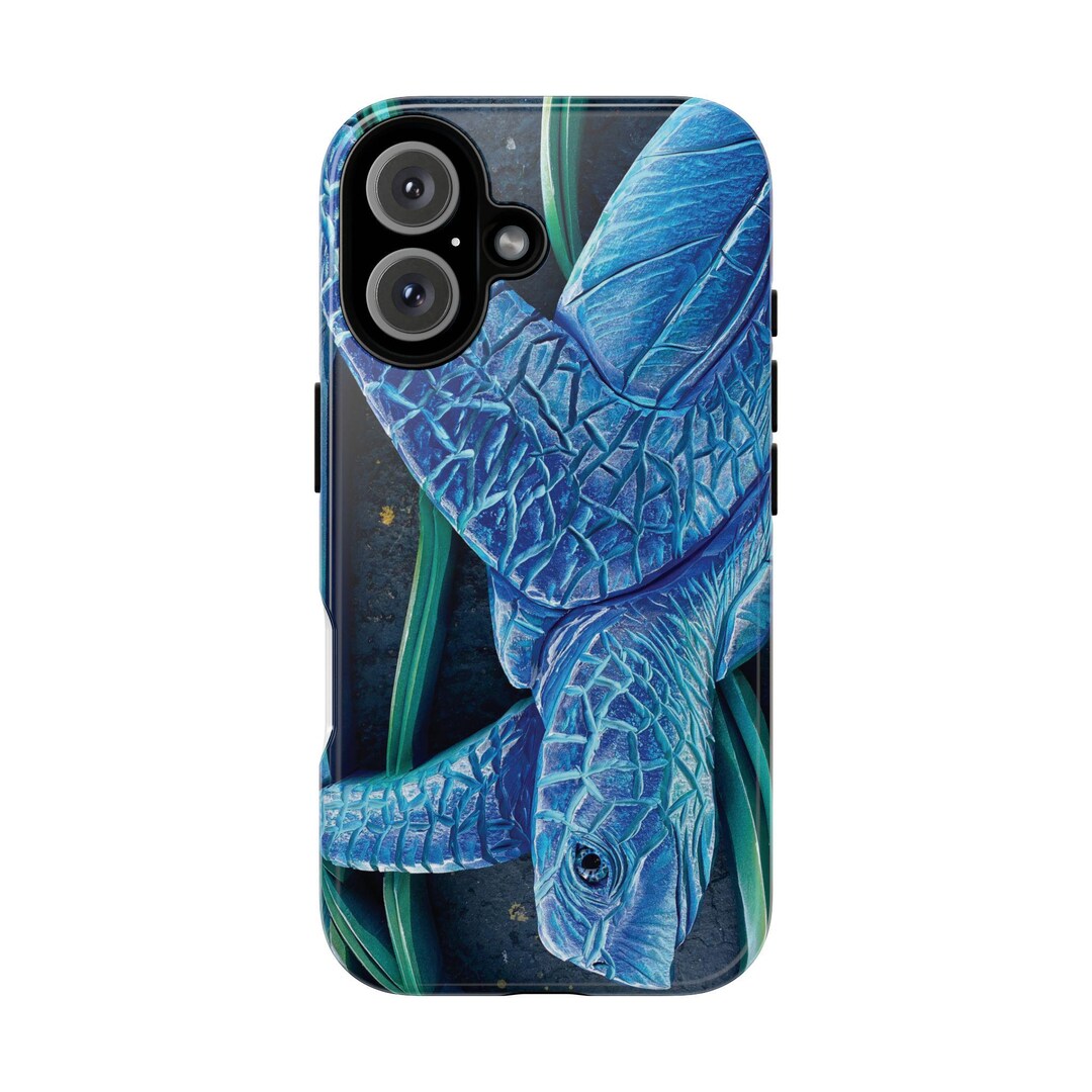 Jake Jones Gallery Sea Turtle iPhone 16 Variants Custom Phone Case ...