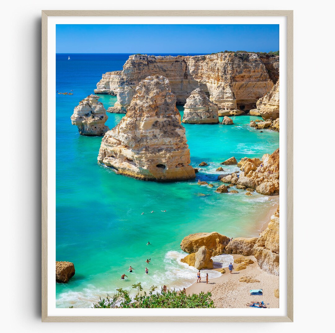 Algarve Print | Colorful Art | Portugal Wall Art | the Algarve Travel ...