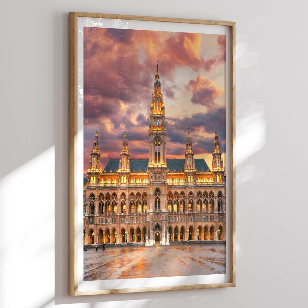 Vienna Austria Photo Print | Vienna Wall Art | Austrian Travel Poster ...