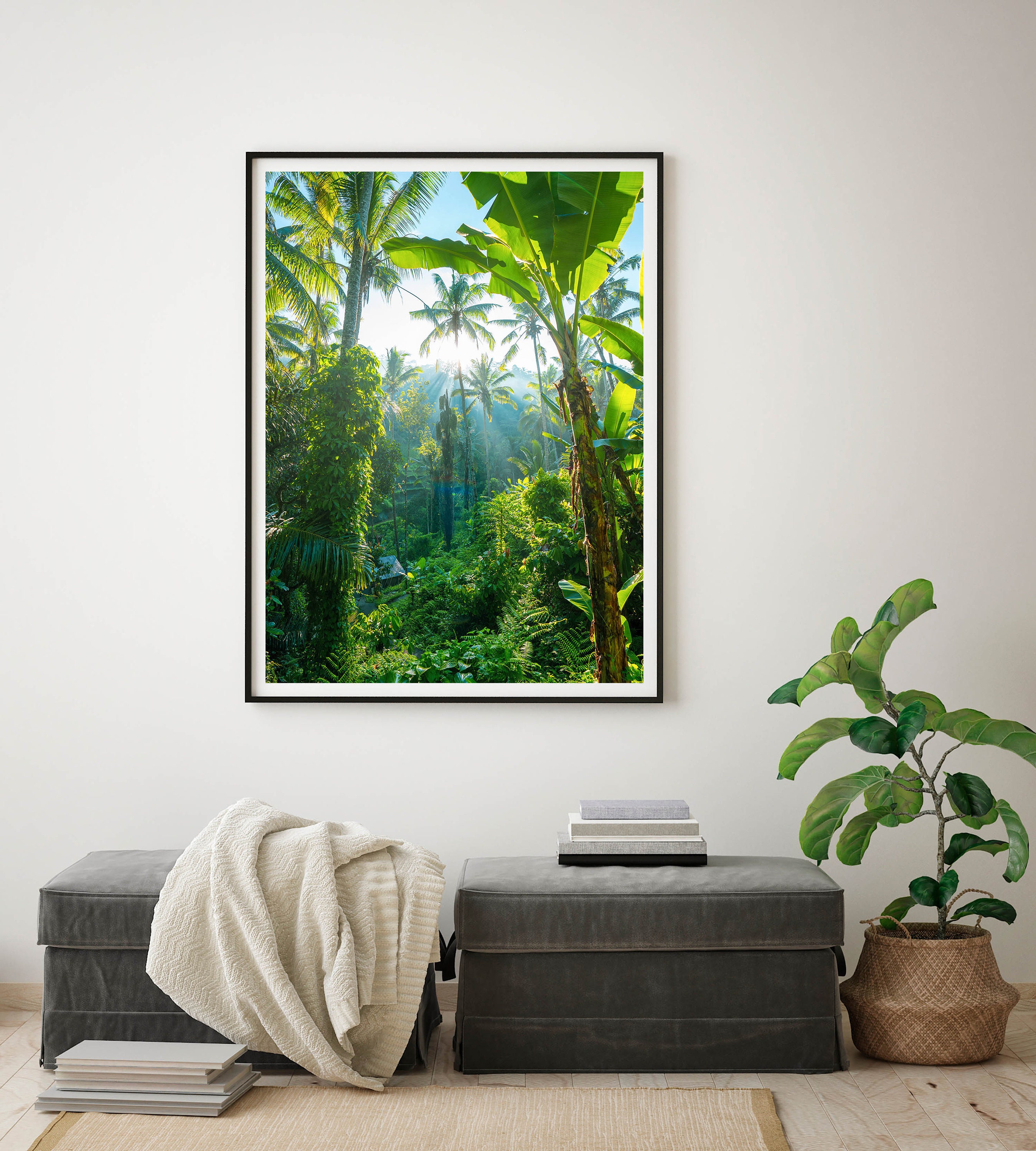 Jungle Photo Print, Forest Poster, Jungle Travel Poster, Forest Art ...