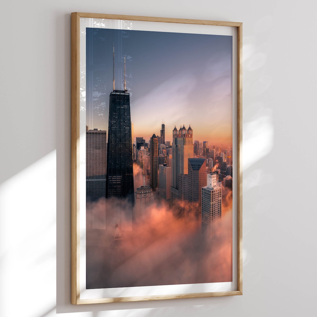 Chicago Photography Print, Chicago Poster, Chicago Wall Art, Chicago ...