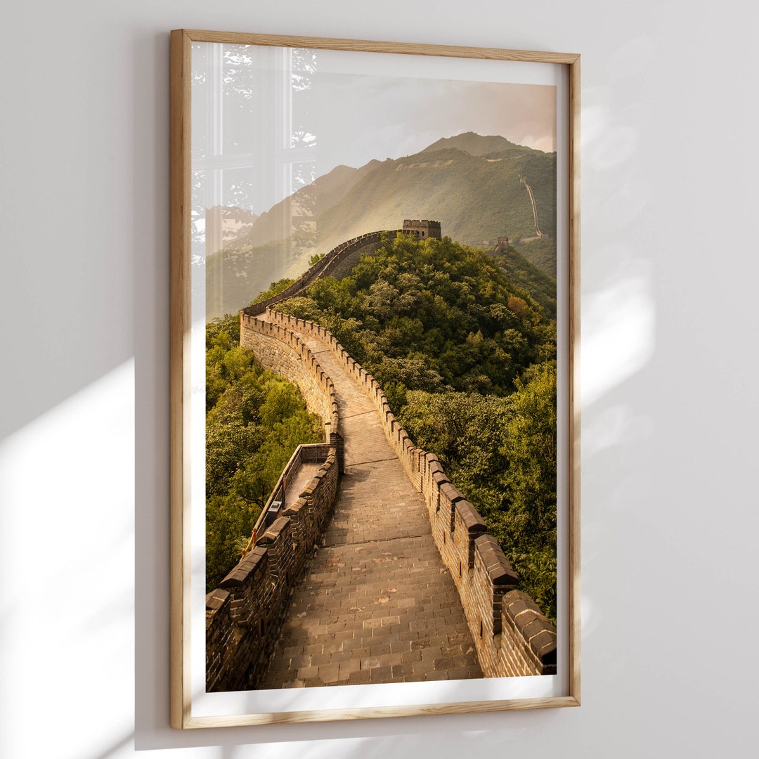 Great Wall of China Photography, Great Wall Poster, China Travel Art ...