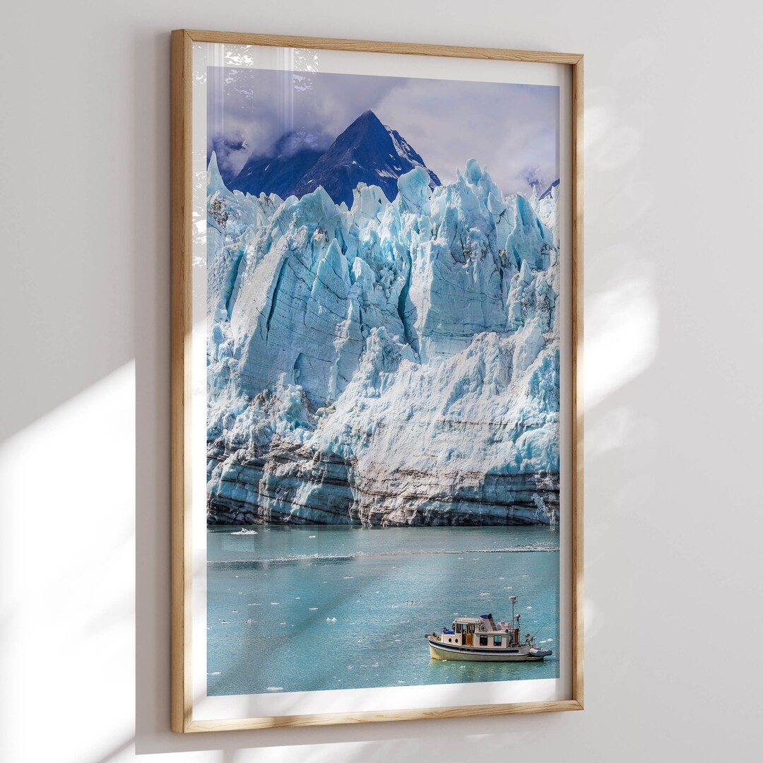 Alaska Photo Print, Alaska Glacier Print, Alaska Wall Art, Alaska ...