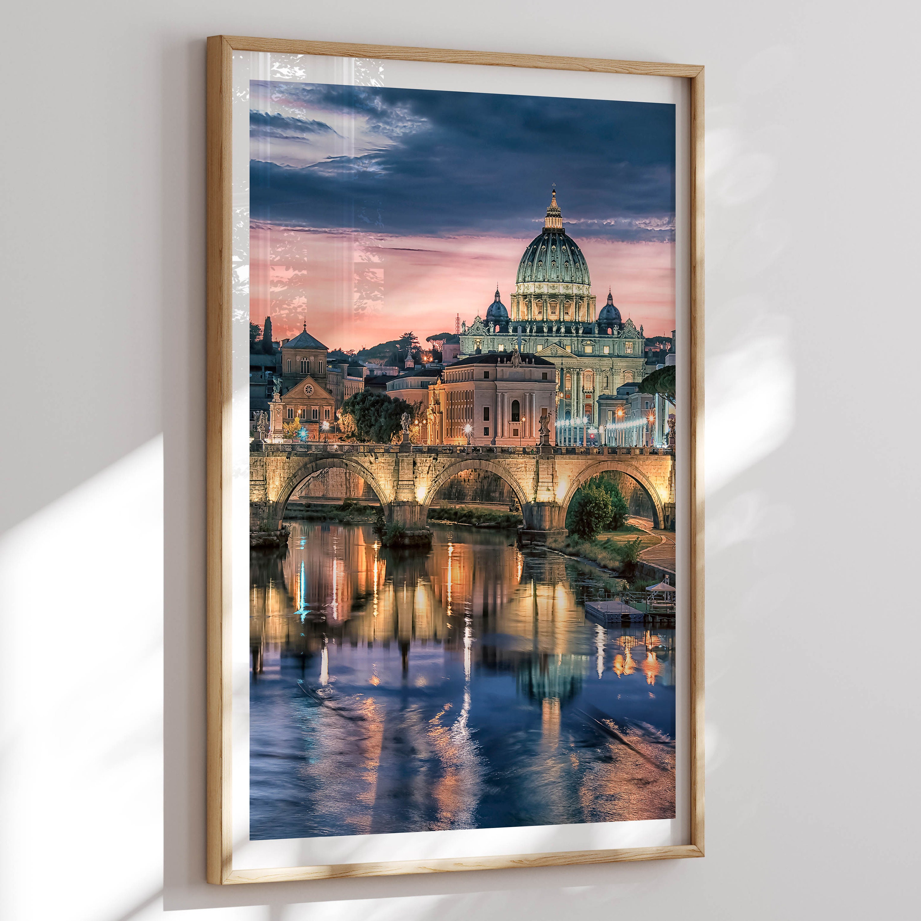Rome Print, St Peter's Basilica Rome Wall Art, Rome Poster, Rome Photo ...