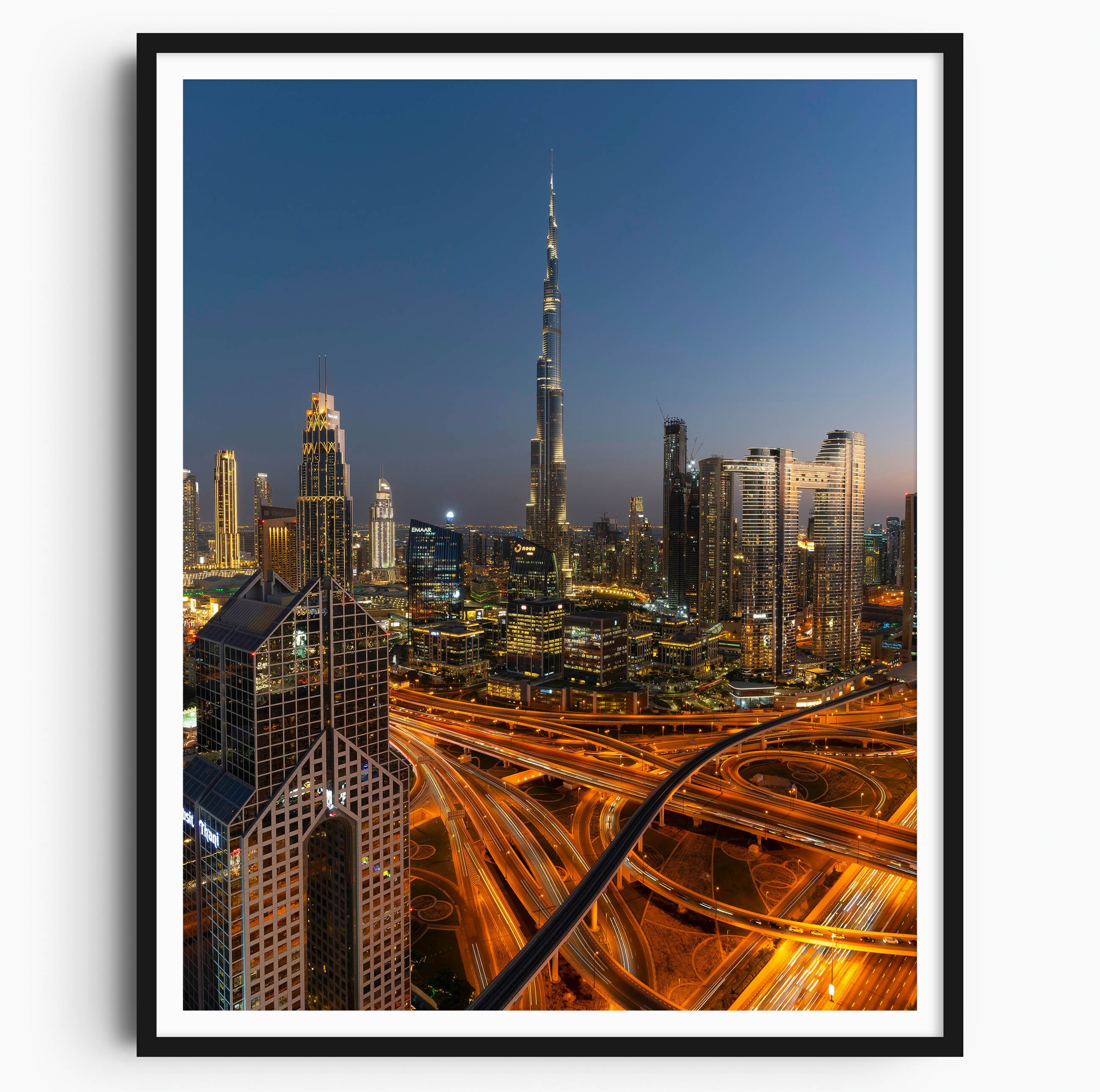 Dubai Photo Print, Burj Khalifa, Dubai Wall Art, Dubai Poster, Dubai ...