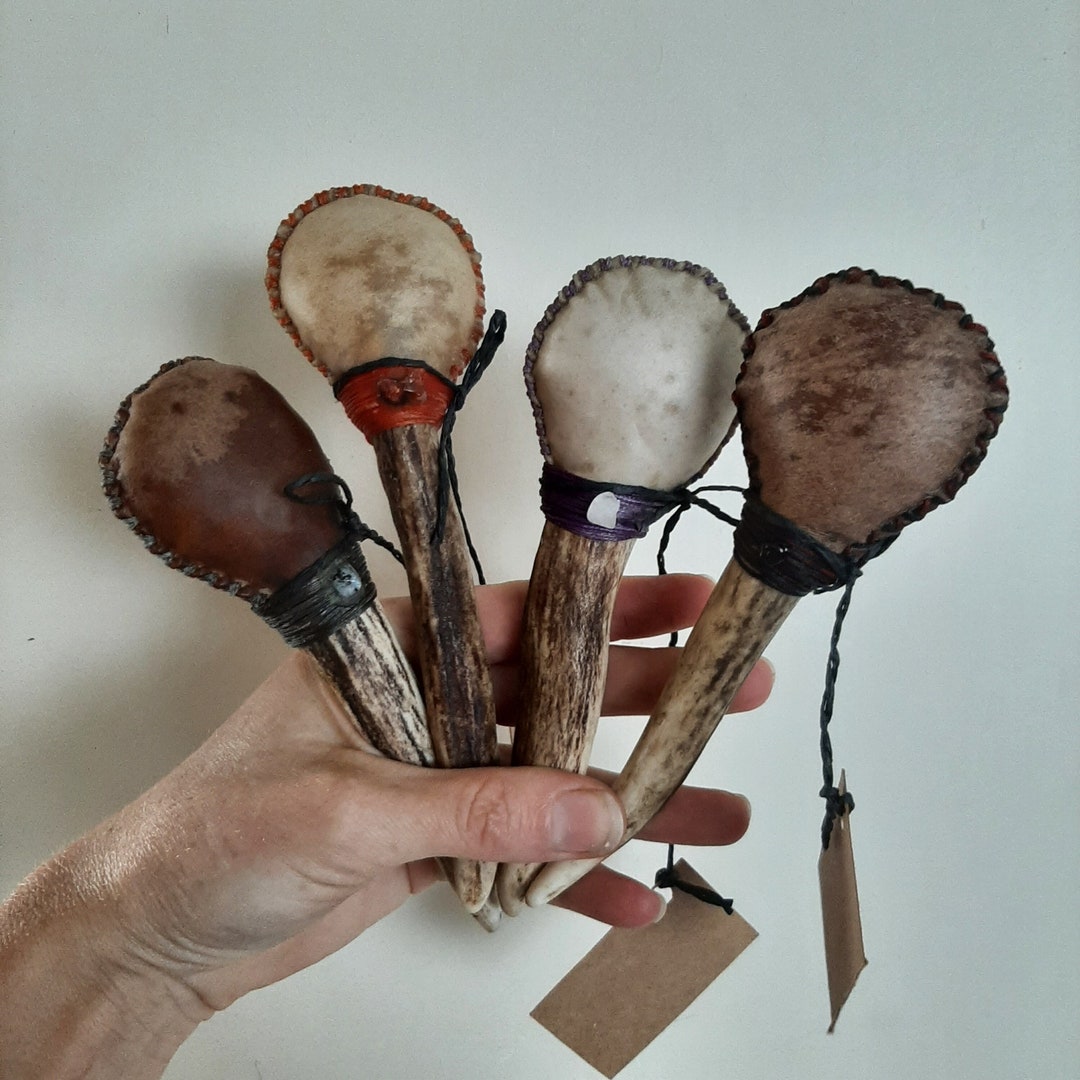 Deer Antler Rattles custom-made - Etsy