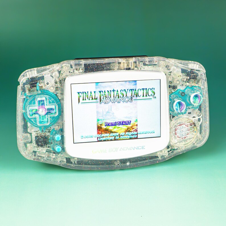Hikari Edition Game Boy Advance IPS V3 | Cool Opal Buttons | USB-C ...