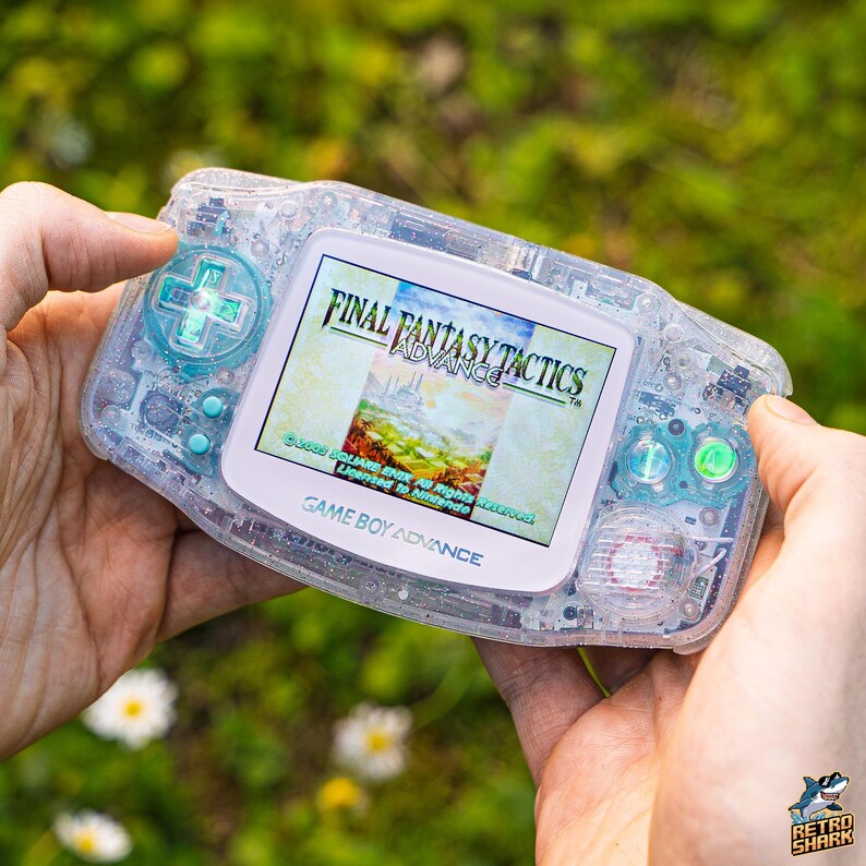 Hikari Edition Game Boy Advance IPS V3 | Cool Opal Buttons | USB-C ...