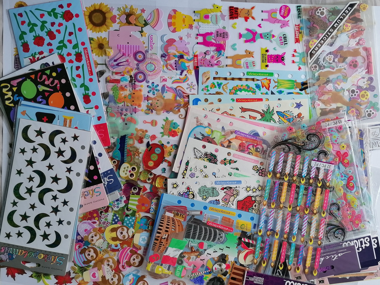Stickopotamus and Sticko Surprise Stickers Lot - Etsy