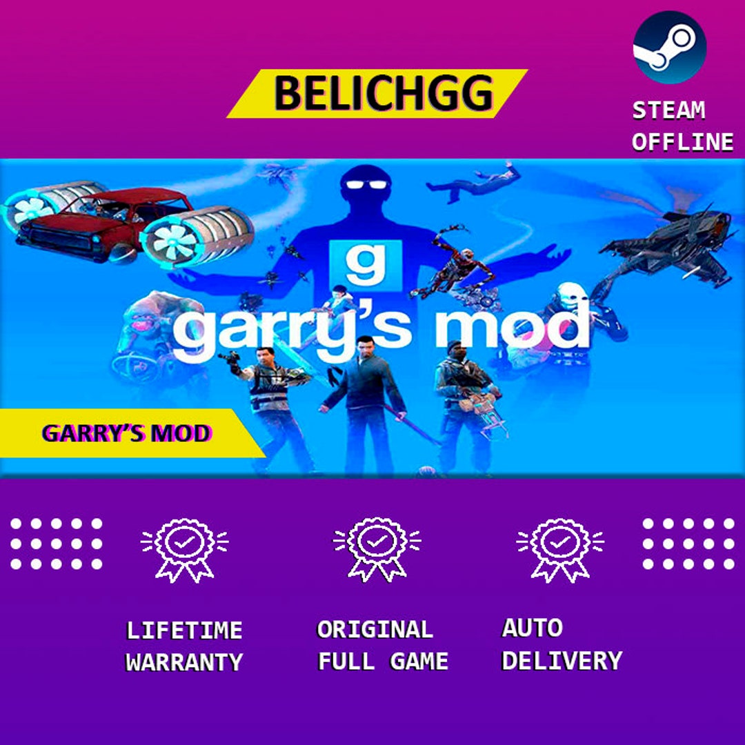 Garrys mod / Steam sin conexión / Global / Garantía - Etsy México