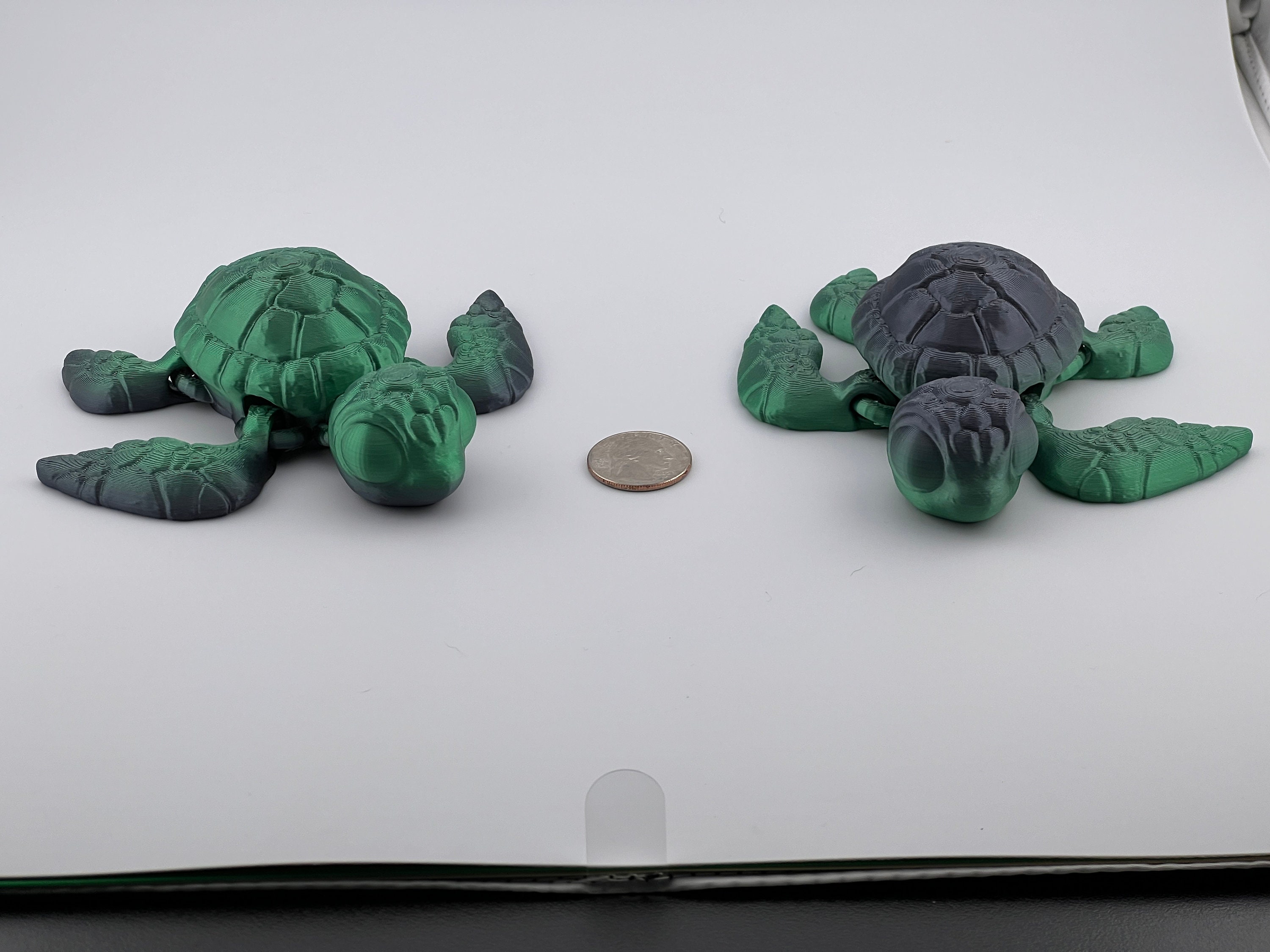 Sea Turtle 3D Printed Articulating - Etsy