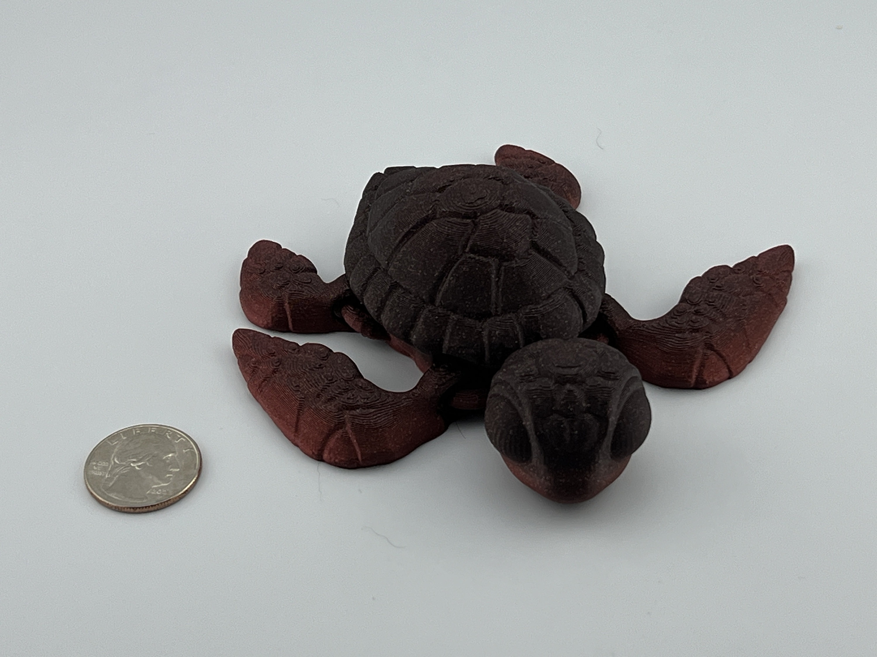 Sea Turtle 3D Printed Articulating - Etsy