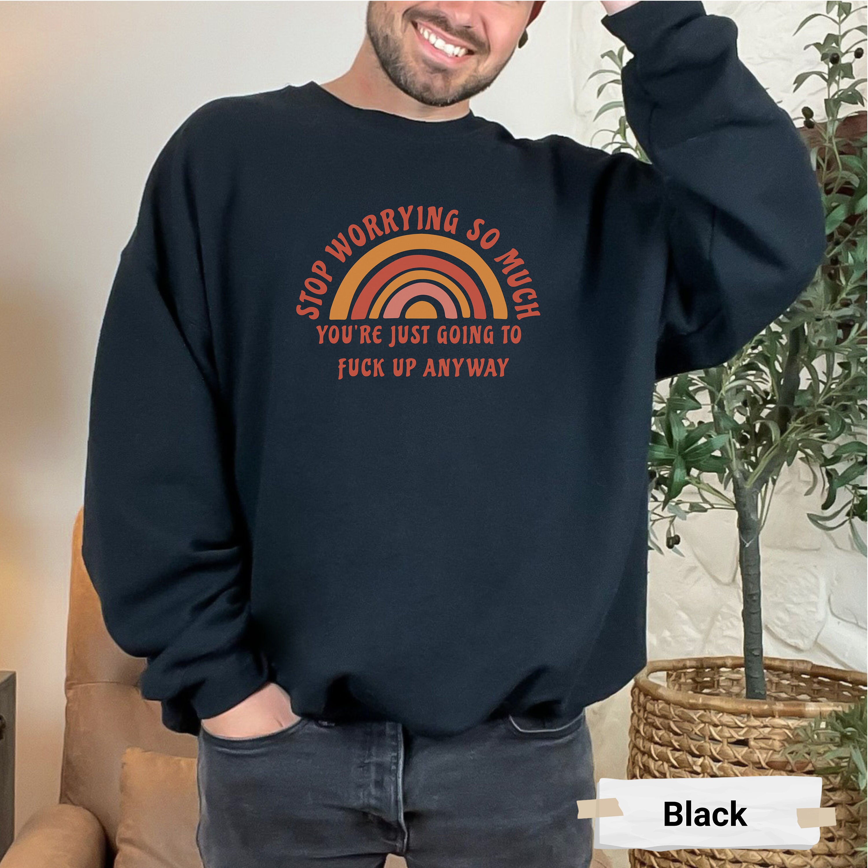 Funny Meme Gifts, Mental Health Matters Sweatshirts, Dark Humor ...