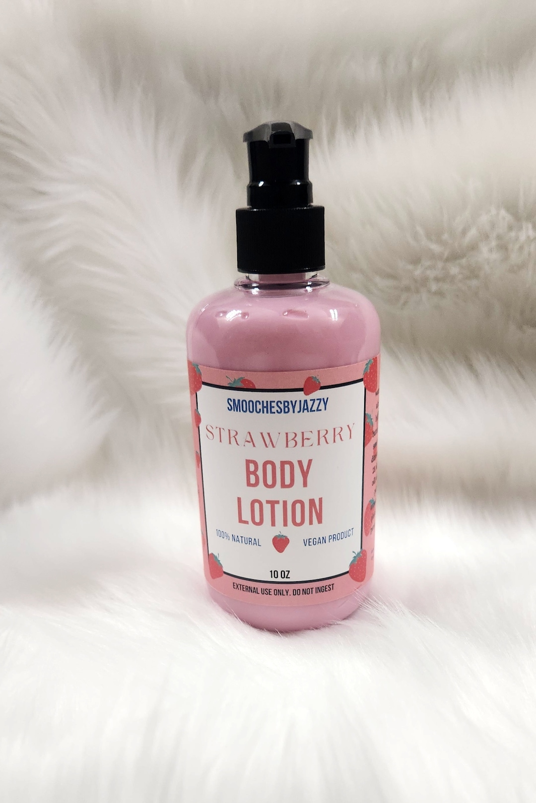 Strawberry Body Lotion - Etsy