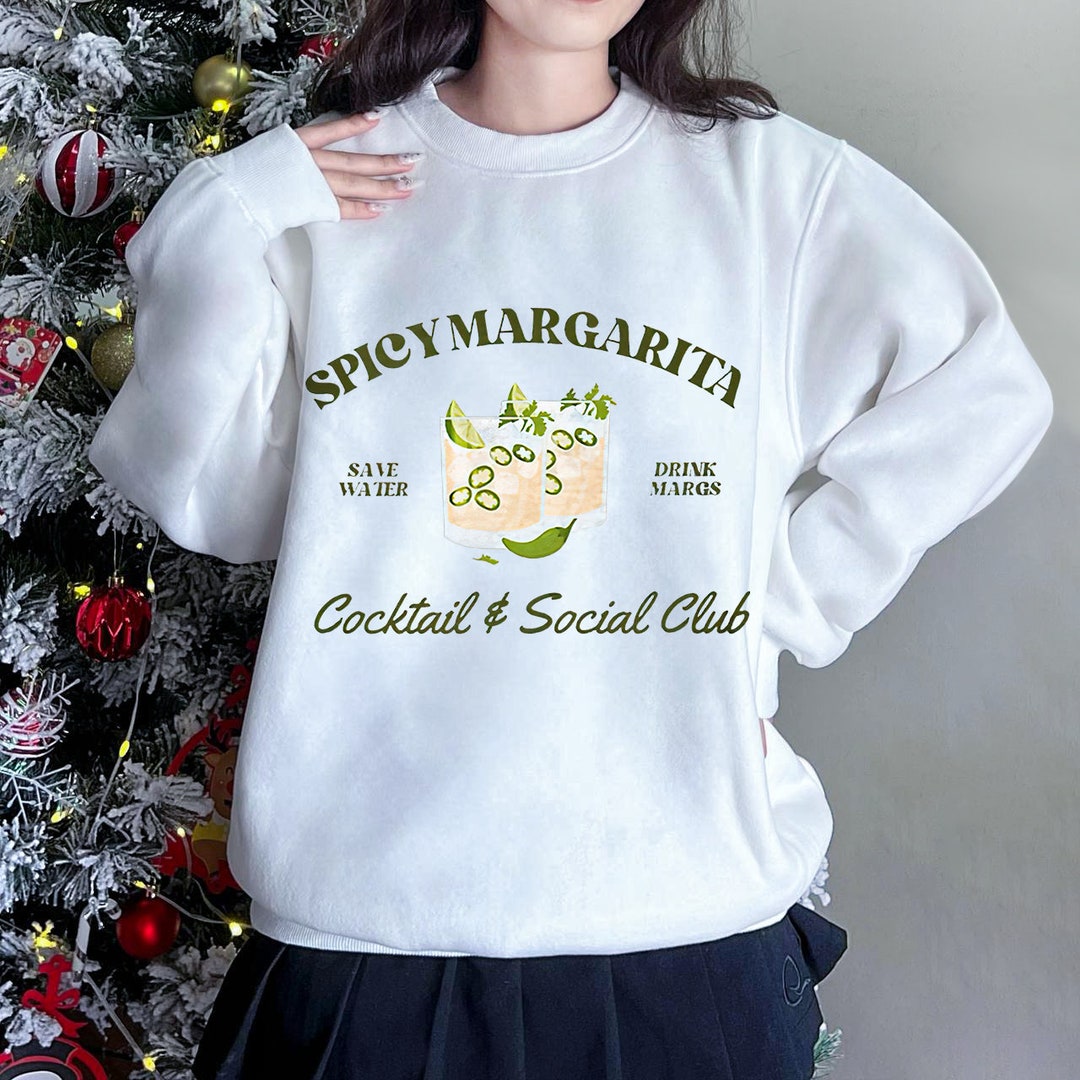 Spicy Margarita Save Water Drink Margs Cocktail Social Club Print ...
