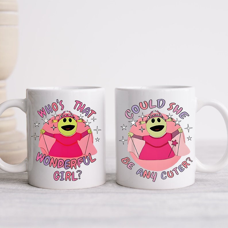 Whos That Wonderful Girl Mona Nanalan Mug Hey Birdy Its Okay Birdy Mug Nanalan Mona Mug