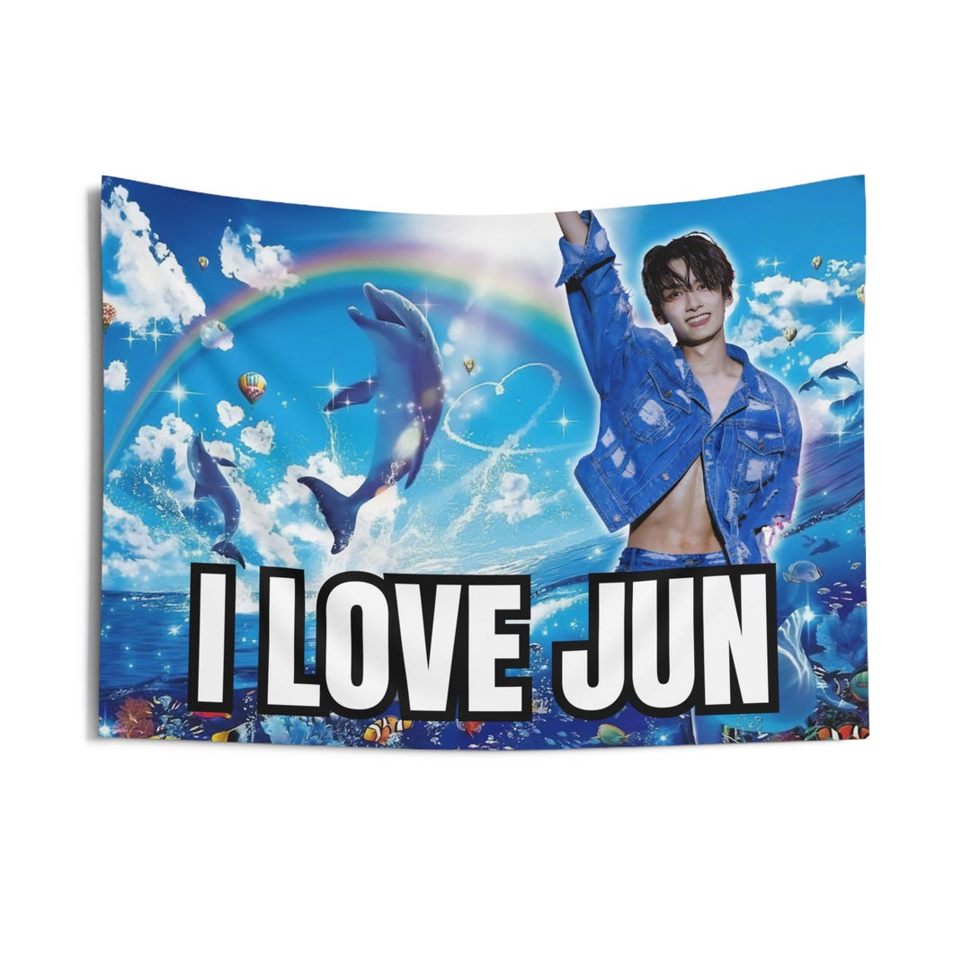 Svt Jun Abs Dolphin Meme Banner, Seventeen Members Kpop Flag, Svt Tour ...