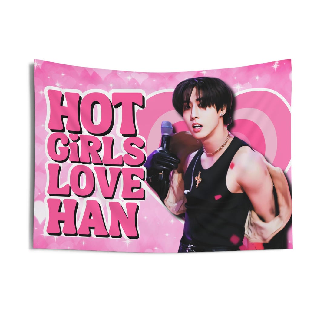 Skz Han Biceps Hot Girls Banner, Stray Kids Members Kpop Flag, Skz Tour ...