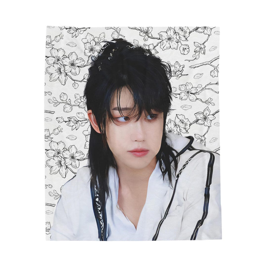 Svt The8 Minghao Long Hair Blanket, Seventeen The8 Minghao Kpop Merch ...