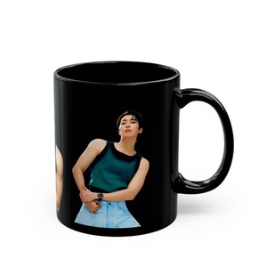 SVT Wonwoo Magazine Black Mug, Seventeen Members Kpop Mug, Seventeen ...