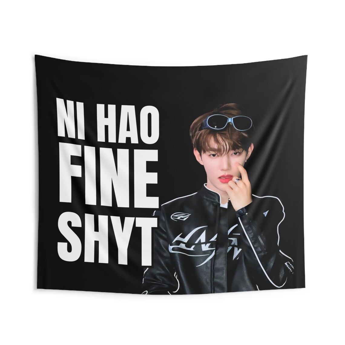Zb1 Zhang Hao Ni Hao Fine Shyt Concert Flag Banner: Zerobaseone Zerose ...